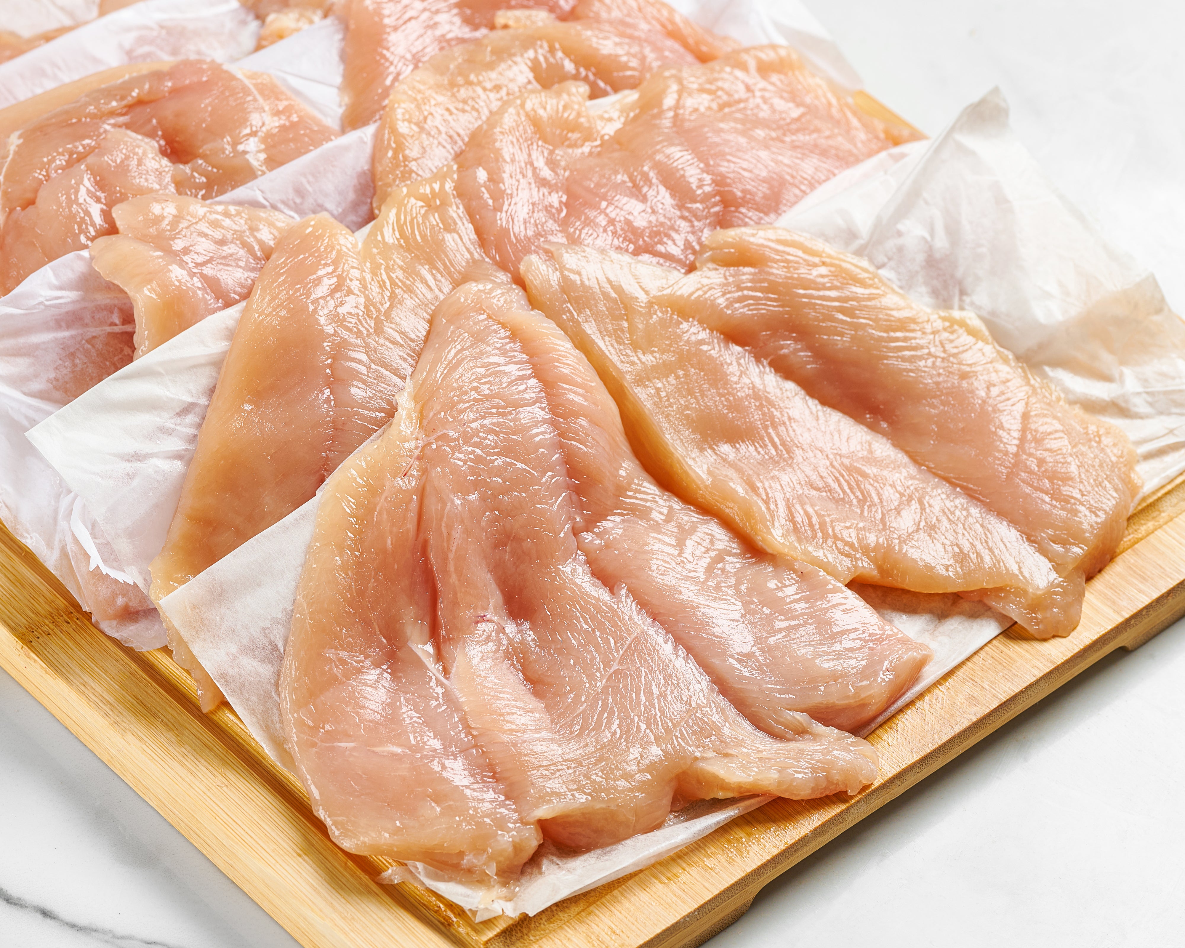 Sliced Thin Chicken Cutlet Family Pack – The Prime Cut NY